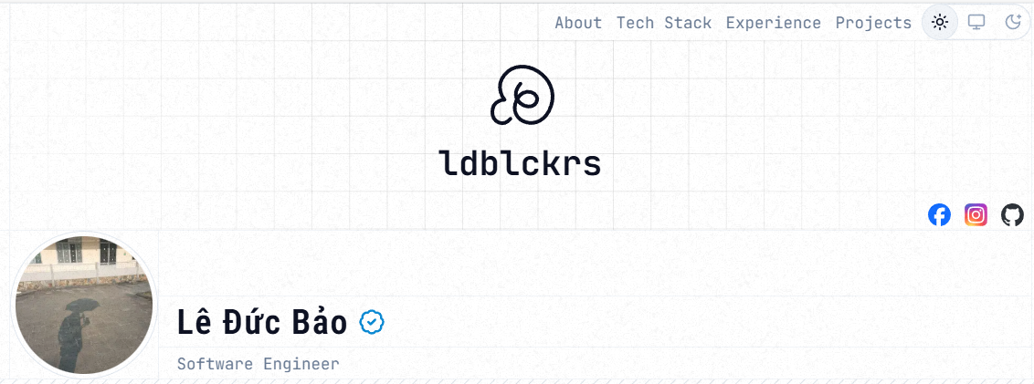 Lê Đức Bảo | Software Engineer & Web Developer